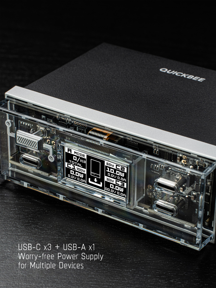 TEGIC Quickbee 2-in-1 Multifunctional Power Station - The Ultimate Power Solution